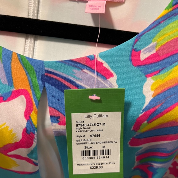 Lilly Pulitzer | Dresses | Nwt Lilly Pulitzer Fairfield Tunic Dress Sea ...